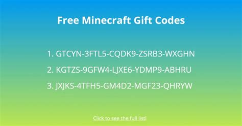 30 Free Minecraft Redeem Codes Followchain