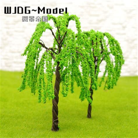 12 Pcs Height 8cm 12cm 15cm Green Tree Model Ho Oo Grandado