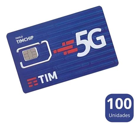 Chip Tim Kit C 100 Chips Atacado Frete Grátis