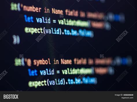 Javascript Lines Code Image And Photo Free Trial Bigstock