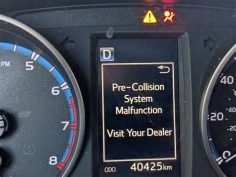 Pre Collision System Malfunction Toyota Explained