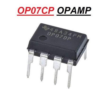OP07 Op Amp IC Datasheet, Pinout, Equivalents Specs, 52% OFF