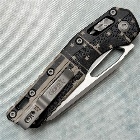 Microtech Msi Ram Lok S E Flag Tri Grip Polymer Apocalyptic Standard 210t 10appmflag American