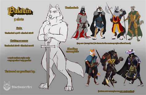 Bluehunter ∞ 🥀cmm Open On Twitter Paladin Five Slots Open Dm Or Comment To Claim