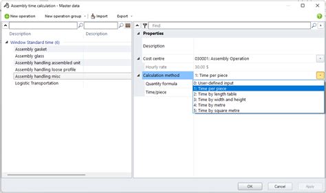 How To Configure Schucal Assembly Time Calculation And Apply On Model Schucal Usa