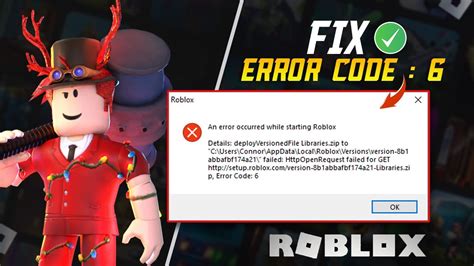 How To Fix Roblox Error Code An Error Occurred While Starting Roblox YouTube