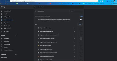 How To Block Notification Requests From Websites On Firefox Chrome