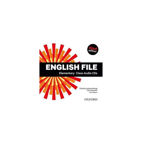 Купить Диск English File 3rd Edition Elementary Class Audio CDs (4 ...