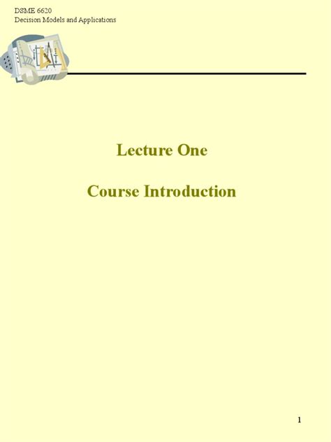 Lecture 01 Pdf Cognition Applied Mathematics