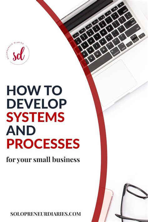 how to develop systems and processes for your small business