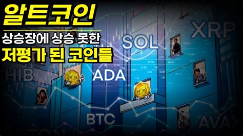 상승장에 못 올라간 저평가 된 알트코인들 Youtube