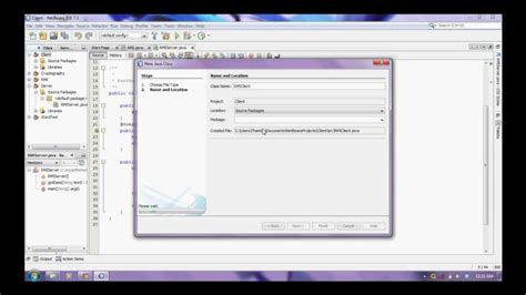 How To Create Java Rmi Using Netbeans Part2 Youtube