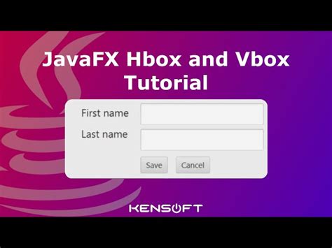 Javafxvbox Javafx Tutorial