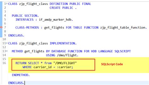 Exploring Abap On Hana 11 Cds Table Function Discovering Abap