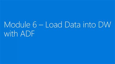 Microsoft Azure Data Factory Hands On Lab Overview Slides Pptx