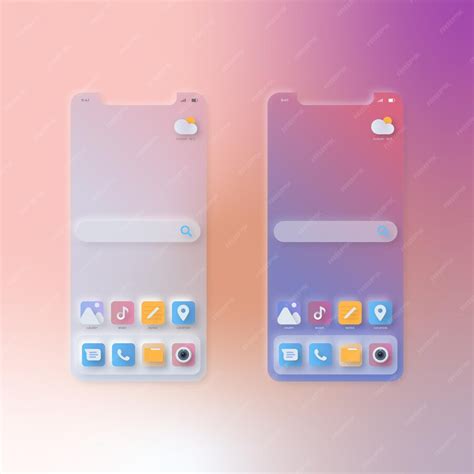 Premium Vector Mobile Interface Design With Uiux