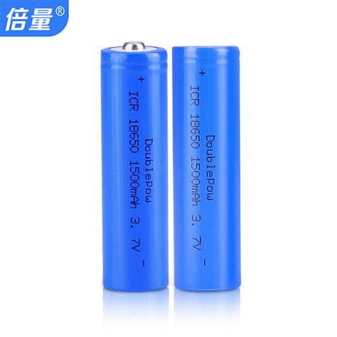 倍量3 7v大容量18650可充电锂电池台灯手电筒风扇锂电池厂家直销