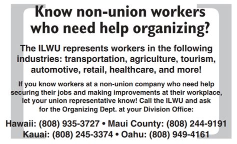 Welcome To The Ilwu Hawaii Division Ilwu Local 142