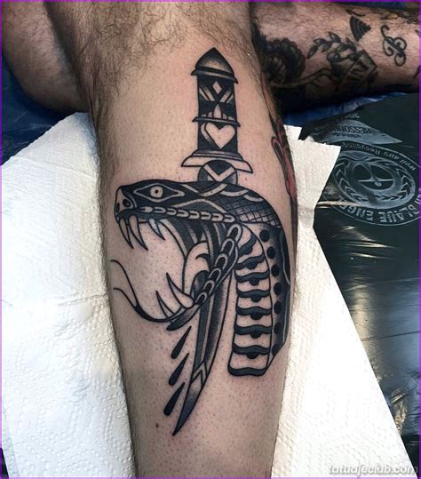 Tatuajes De La Vieja Escuela En Blanco Y Negro