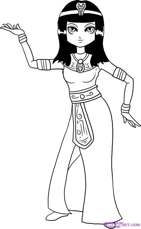 Egyptian People Drawing JMT Printable Calendar