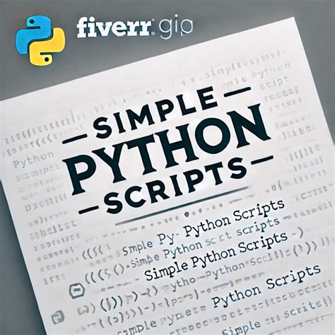 Write A Python Scripts By Draravinda Fiverr