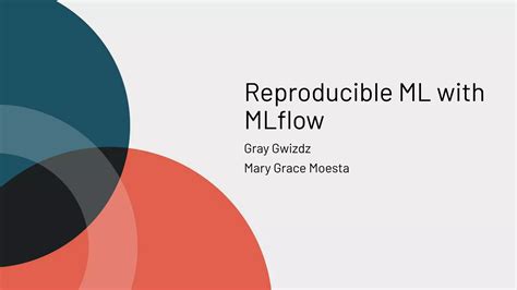 Importance Of Ml Reproducibility And Applications With Mlflow Pdf Cloud Computing Internet