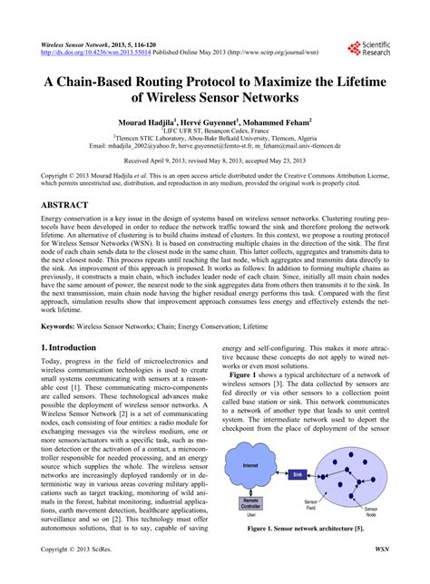 Pdf A Chain Based Routing Protocol To Maximize The Lifetime Of