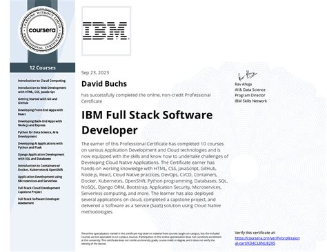 What About Courseras Ibm Full Stack Software Developer Professional