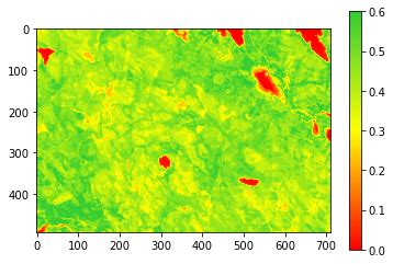 Rendering Single Band Raster In Python With Set Color Ramp Geographic Information Systems