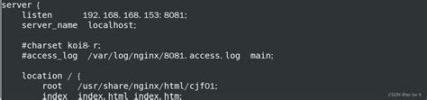 linux nginx 配置 linux 启动nginx csdn博客