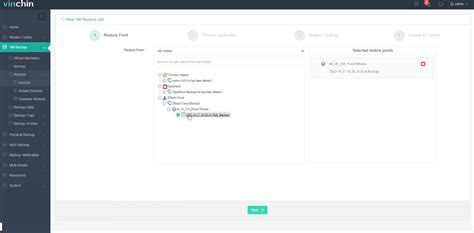 How To Restore ZStack VM In Vinchin Backup Recovery Vinchin Backup