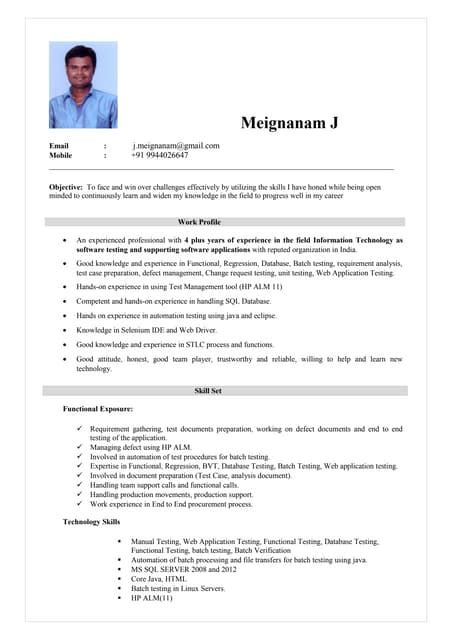 Meignanam Software Test Engineerqa Pdf