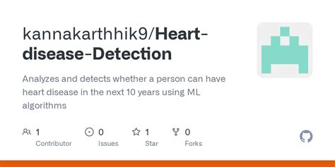 GitHub Kannakarthhik Heart Disease Detection Analyzes And Detects Whether A Person Can Have