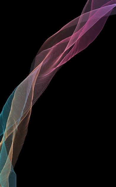 Premium Photo Dynamic Line Curve Vibrant Gradient Abstract Background