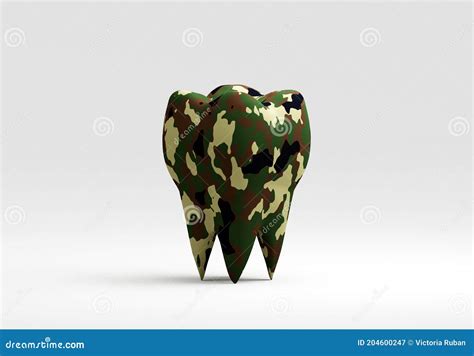 Tooth Bacterial Infection Royalty Free Illustration