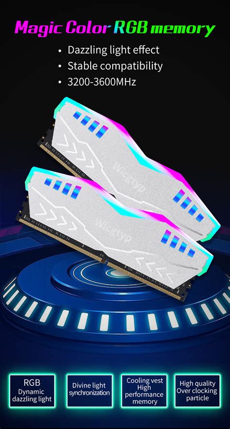 Rgb Ram Memory 8gb 16gb 32gb Ddr4 3200mhz 3600mhz Ram For Gaming Pc Products From Shenzhen