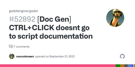 Doc Gen Ctrlclick Doesnt Go To Script Documentation · Issue 52892