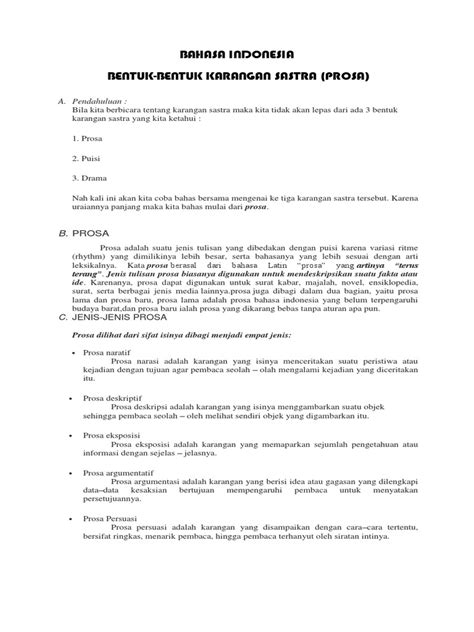 Halaman Unduh Untuk File Contoh Karangan Prosa Yang Ke 16