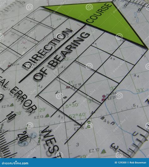 Navigation Course Stock Photo Image Of Drawing Chart