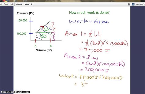 Calculating Work With P Vs V Graphs Problem YouTube