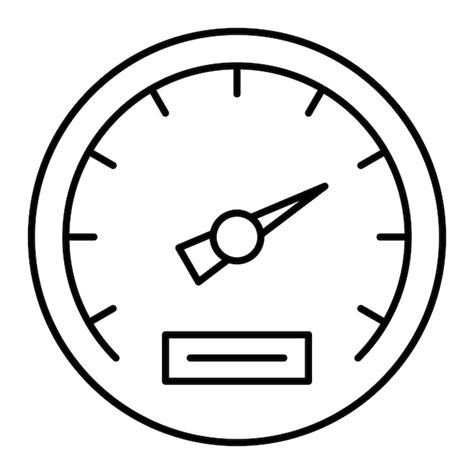 Premium Vector Vector Design Speedometer Icon Style