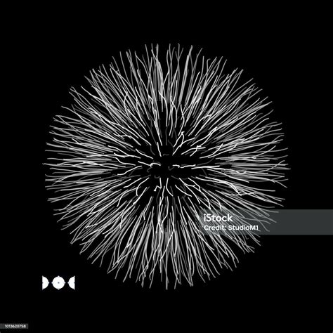 3d 추상 영역입니다 동적 입자 배열입니다 현대 과학 및 기술 요소입니다 벡터 일러스트입니다 검은색에 대한 스톡 벡터 아트 및 기타 이미지 Istock