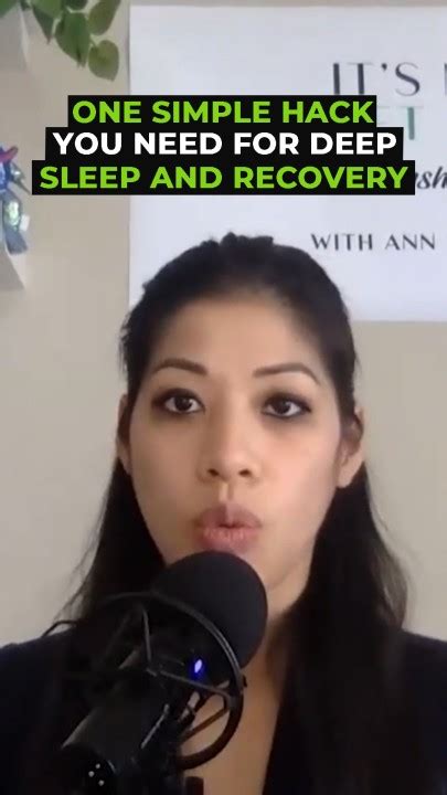 ann tsung on linkedin one simple hack you need for deep sleep and recovery looking for a…