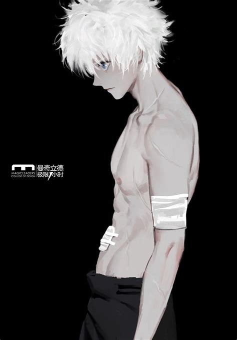 Killua Zoldyck Киллуа Золдик Мужские иллюстрации Махо сёдзё Милые