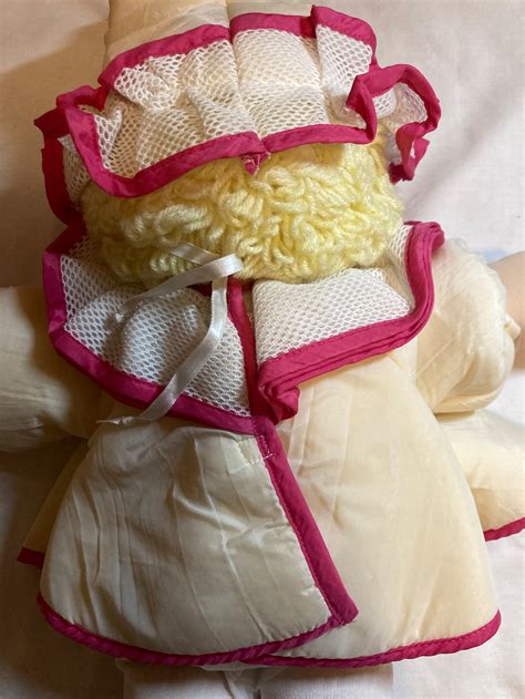 Vintage Retro 80s Cabbage Patch Doll Wearing Clown Costume With Adoption Papers And Birth