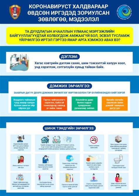 Коронавируст халдвараар өвдсөн иргэдэд Эрүүл Мэндийн Яам