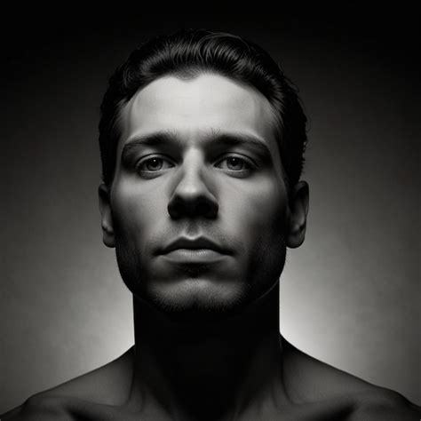 A Man With A Beard And A Black Jacket Is Looking At The Camera Ai Generated Premium Ai