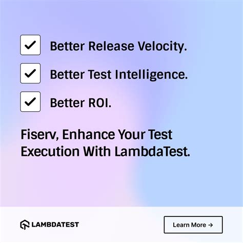 lambdatest on linkedin digital experience testing cloud built for fiserv