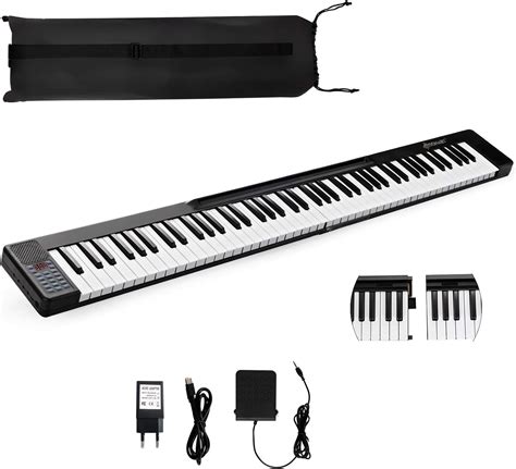 Costzon 88 Key Attachable Electric Piano Keyboard Portable Full Size Touch