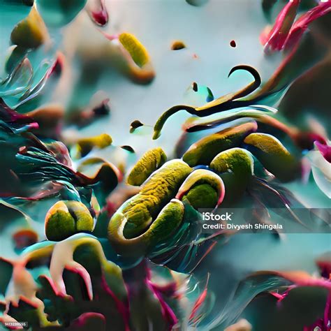 박테리아의 과학적 이미지 시트로 박터 그람 음성 박테리아 일러스트레이션 인간의 장에서 발견 요로 감염 유아 수막염 및 패혈증을